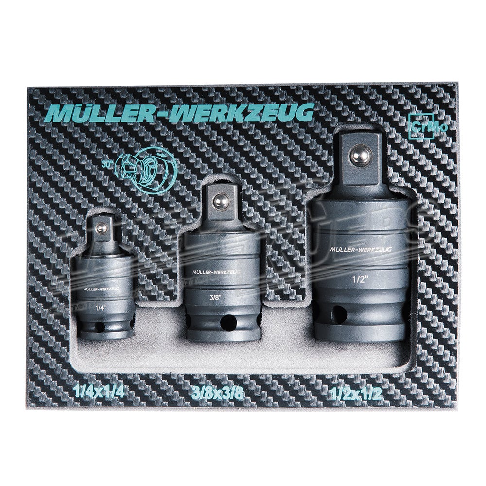 810 203 Polygon Impact Uni-Joint kit 3pcs. No Pin | Mueller-Kueps LP